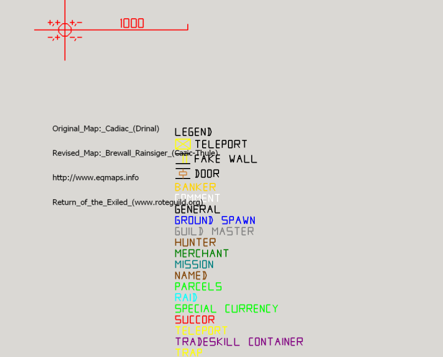 Map Comparisons – Brewall's EverQuest Maps